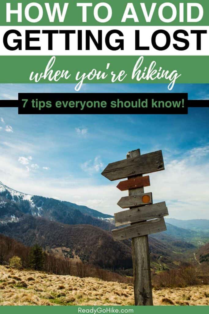 How to Prevent Getting Lost While Hiking - Ready Go Hike